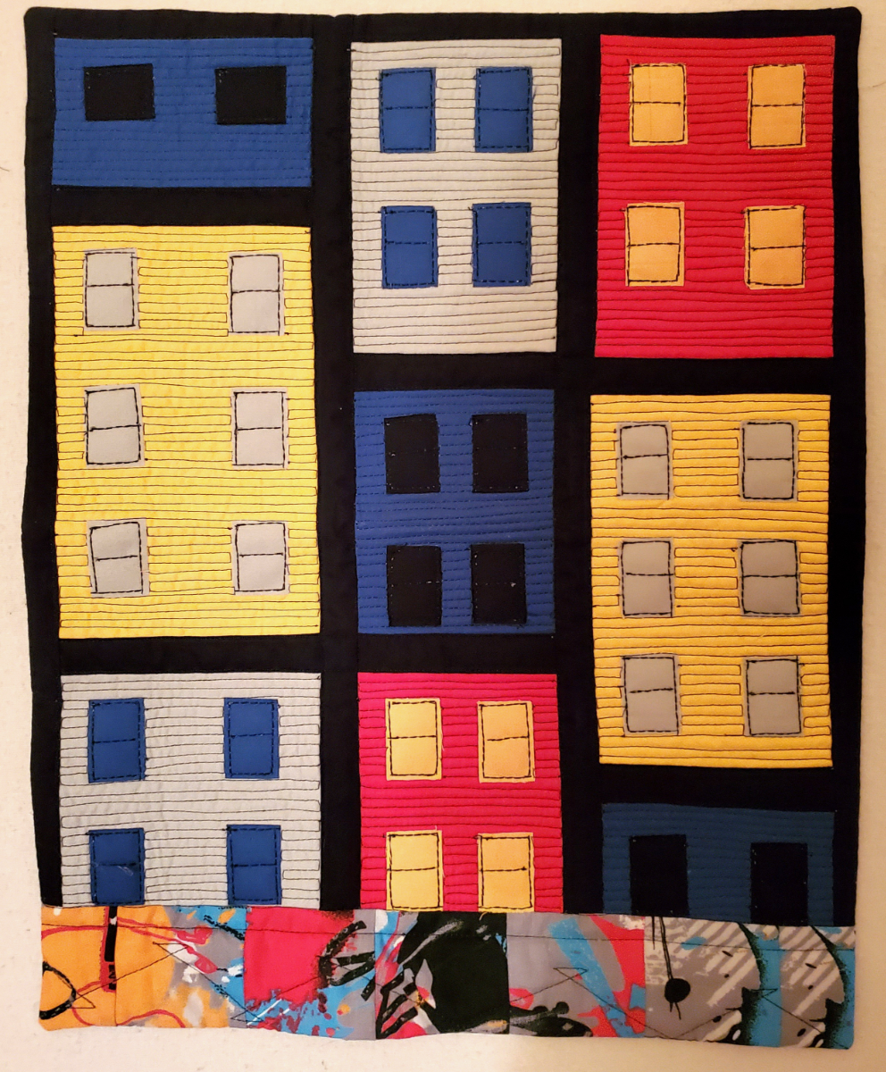 2020 Guild Challenge: Urban – Inland Empire Modern Quilt Guild